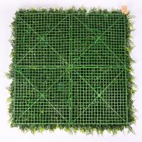 China Wholesale Quality Uv Artificial Plant Rubberized Plants Wall Boxwood Panels Hedge Artificial Plant Grass Wall for sale