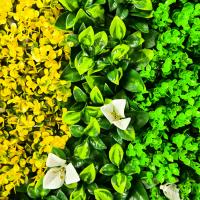 China Professional Factory Wholesale Chinese Tropical Panel Artificial Plant Wall Artificial Wall Hanging Plants for sale