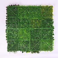 China Factory Wholesale Colorful Fashion Artificial Succulent Plants Wall Art 400 Artificial Plant Wall for sale