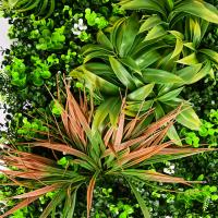 China Outdoor artificial hedge wall Panels Grass Fence Boxwood Wall Decoration for sale
