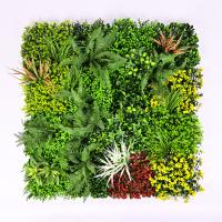 China Factory Direct Sale Good Price 3d Vertical Artificial Plants Hanging Wall Artificial Grass Wall Plant Mat for sale