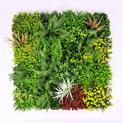 China Factory Direct Sale Good Price 3d Vertical Artificial Plants Hanging Wall Artificial Grass Wall Plant Mat for sale