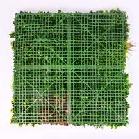 China Factory Direct Sale Good Price 3d Vertical Artificial Plants Hanging Wall Artificial Grass Wall Plant Mat for sale
