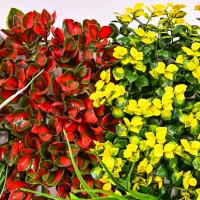 China Artificial Fake Plant Wall Flowers Rolling Up Wedding Wall Ornaments for sale