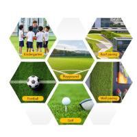 China Green Artificial Golf Grass Turf Carpet Lawn Golf Course Used Tennis Court for sale