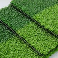 China Synthetic Turf Artificial Football Grass Unfilled 20mm For Outdoor for sale