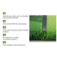 China Unfilled Outdoor Artificial Grass Football Anti Slip Flooring Artificial Grass for sale