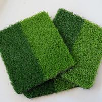 China Garden Outdoor Artificial Grass Unfilled Football Sports Flooring Turf 20mm for sale