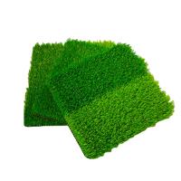 China Chinese Artificial Grass Mini Football Field Artificial Grass Landscaping Unfilled Artificial Grass For Playground for sale