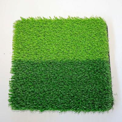 China Wholesale Artificial Grass Tiles 20mm Synthetic Unfilled Artificial Grass Sports Flooring For Football Pitch for sale