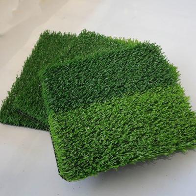 China High Density Wholesale Price Green Playground 20mm Unfilled Artificial Grass Turf Natural Synthetic Grass For Football for sale