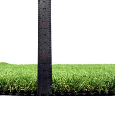China Factory direct sale artificial grass 40 mm high density synthetic garden green artificial turf carpet grass for decoration for sale