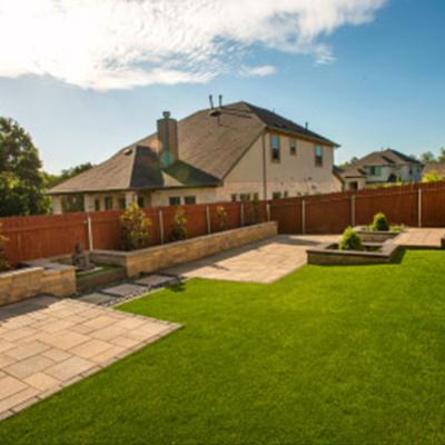 China Oem Manufacture Supplier Of Artificial Grass Glue Landscaping Outdoor Natural Artificial Green Grass Plant for sale