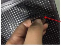 China Magnet Install Flexible Led Display Screen Video Text And Photo Displayable for sale