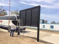 China External Solid Advertising LED Digital Signage Display 6500mcd High Brightness for sale