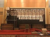 China 7.68m*4.032m Indoor LED Video Screen 3mm Pixel Pitches High Brightness Shenzhen for sale