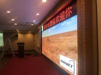 China Magnet Install Big Led Display Board 1/32 Scan Driving Easy Operated Wall Mountable Shenzhen Factory for sale