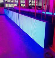 China Outdoor Curve Iron Cabinet Sport Advertising LED Display High Brightness P10 960mm*960mm Shenzhen Factory for sale