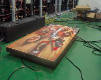 China Full Color P3.91 SMD 1415 LED Floor Display With Iron Reinforce Mask for sale