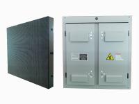 China Outdoor Iron Cabinet P3 LED Advertising Display 5500mcd for sale