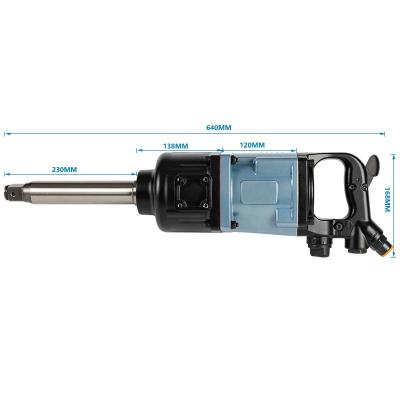 China Most Powerful 1Inch Industrial Air Impact Wrench for sale