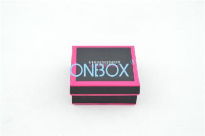 China Elegant Paper Printing Pendant Jewelry Boxes with Removable Insert for sale