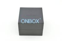 China Square Specialty Leather Watch Boxes Recyclable Hot Stamping for sale