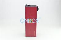 China Alcohol Wine Storage Boxes Cardboard Biodegradable Emboss Logo for sale
