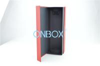 China Elegant Wine Recycled Cardboard Boxes Blister Form Insert Magnet Closure for sale