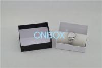 China Leatherette Paper Luxury Watch Packaging / Personalized Watch Boxes For Men for sale