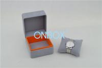 China Grey Suede Luxury Packaging Boxes Elegant with Long Hair Velvet for sale