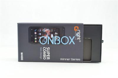 China Customized Luxury Cardboard Gift Box 185x185x36mm with Removable Drawer Insert for sale