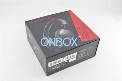 China Full Color Custom Printed Cardboard Box Removable Tray For Ear Phone Set for sale