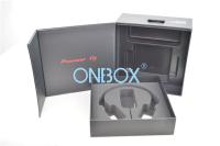 China Full Color Custom Printed Cardboard Box Removable Tray For Ear Phone Set for sale