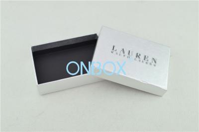 China Packer Luxury Packaging Boxes Shinning Silver Specialty Paper Custom for sale