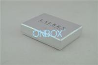China Packer Luxury Packaging Boxes Shinning Silver Specialty Paper Custom for sale