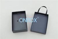 China Rigid Cardboard Presentation Gift Boxes , Handbag Gift Box Satin Strip for sale