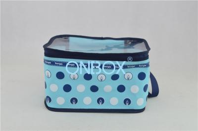 China Travel PVC Gift Luxury Packaging Boxes Zipper With Trasparent Lid for sale