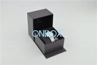China Personalised Black Watch Packaging Box For Men 110 x 130 x 75 mm for sale