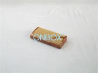 China Luxury Coffee Plastic Hairdressing Scissors Case 190x88x38mm Custom Logo for sale
