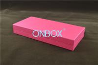 China Solid Luxury Jewellery Packaging Boxes Removable Insert Pads For Necklace for sale