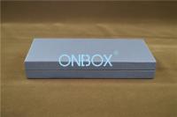 China Lid Off Packer Design Solid Cardboard Box With 2 Alternative Insert Pads For Big Necklace And Mirror for sale