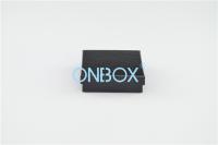 China Custom Printed 2 PC Packer Luxury Packaging Box with Flocking Thermal Form Insert 70x70x23mm for sale