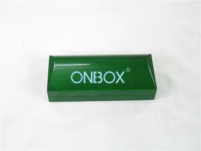 China Custom PU High Gloss Painted Wooden Box 204x86x53mm for Pen Jewelry Watch Packaging for sale