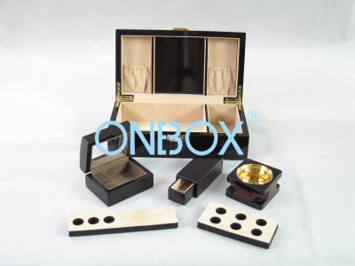 China Painted Wooden Box 290x160x100mm for Aromatherapy Burner Set Perfume Gift Packaging for sale