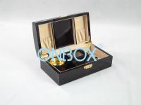 China Painted Wooden Box 290x160x100mm for Aromatherapy Burner Set Perfume Gift Packaging for sale