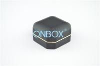 China Luxury Leather Jewelry Boxes For Single Finger Ring With LED , Light Box Display Box for sale
