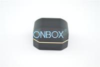 China Luxury Leather Jewelry Boxes For Single Finger Ring With LED , Light Box Display Box for sale