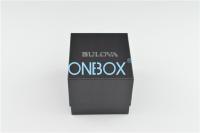 China C Ring Black Paper Luxury Watch Packaging Customized Logo / Mens Watch Boxes for sale