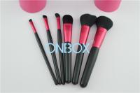 China Tube Shaped Luxury Packaging Boxes Lady Cosmetic Case For Makeup Brush Set for sale